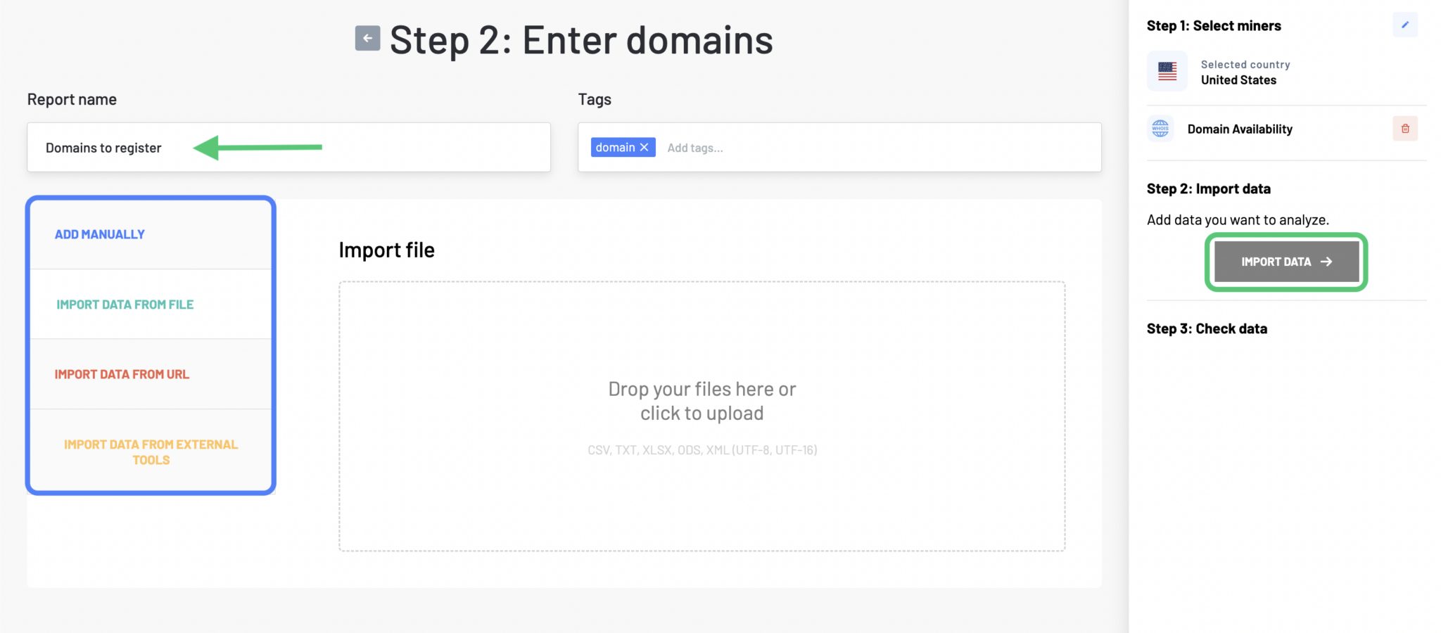 Bulk Domain Availability Checker - Marketing Miner Knowledge Base