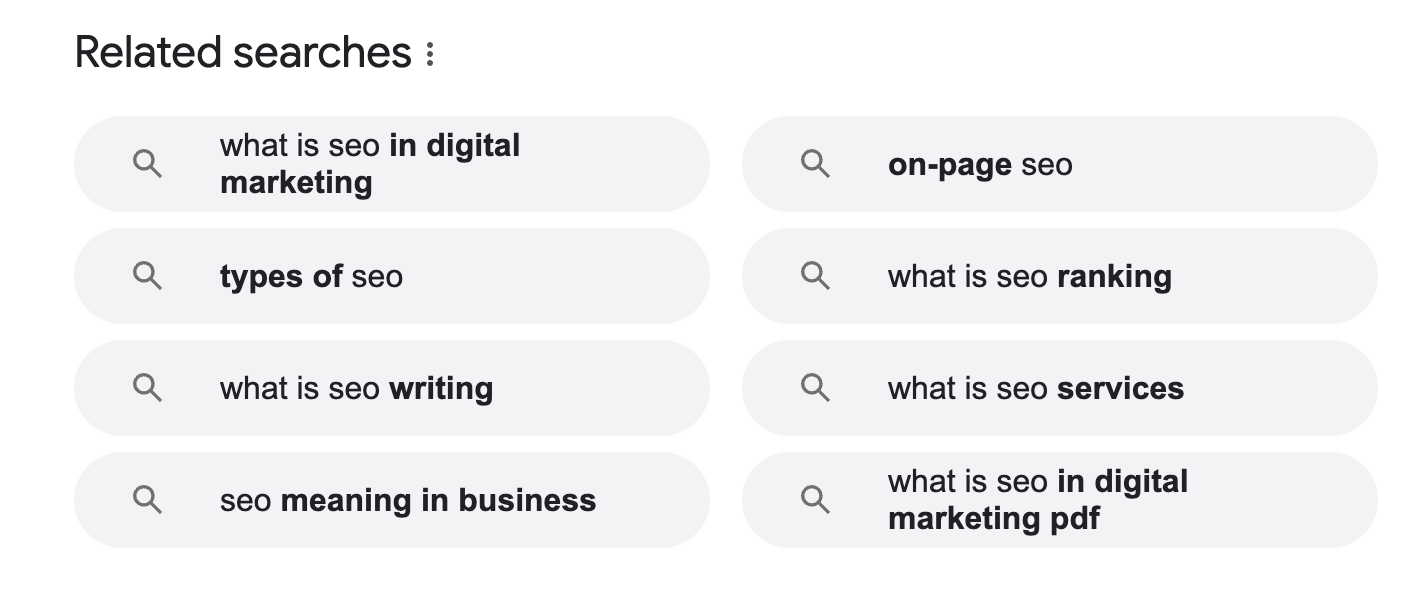 Bulk Google Related Searches tool - Marketing Miner Knowledge Base