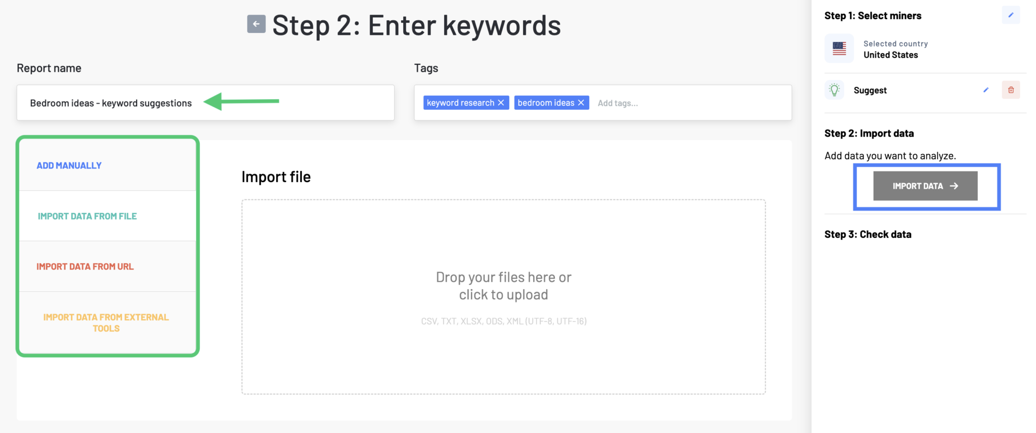 Bulk Google Keyword Suggest Tool - Marketing Miner Knowledge Base